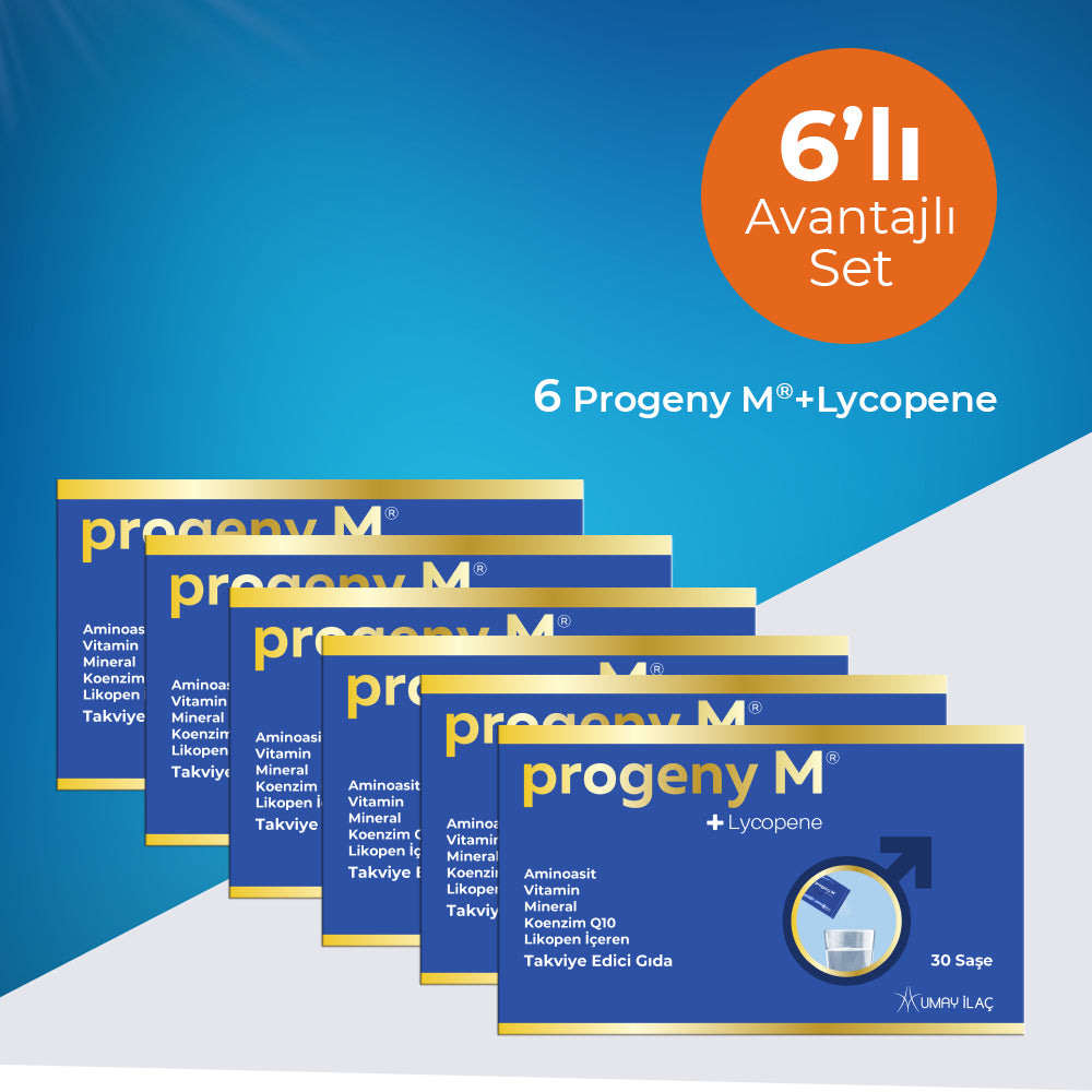 Progeny M®+Lycopene - 6'lı Avantajlı Set – Umay İlaç